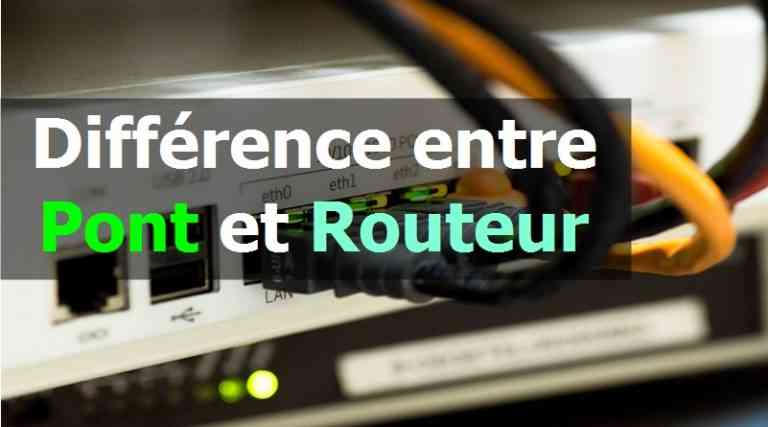 Différence entre un Pont et une Passerelle - Réseau informatique ...
