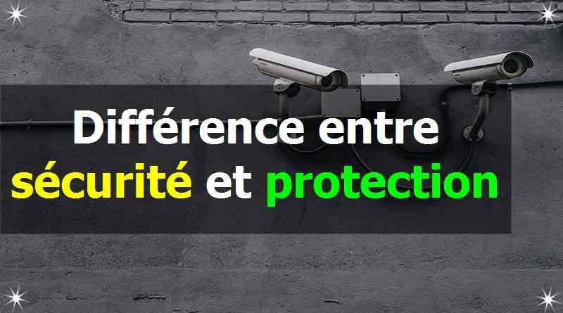 Différence entre sécurité et protection - WayToLearnX