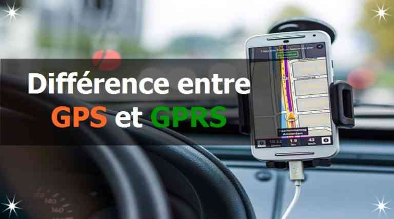Différence entre GPS et GPRS - WayToLearnX