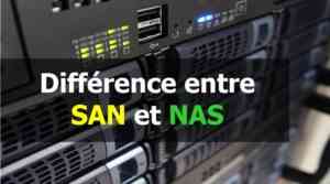 Différence entre SAN et NAS - WayToLearnX