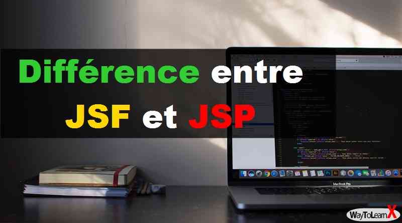 Différence entre JSF et JSP - WayToLearnX