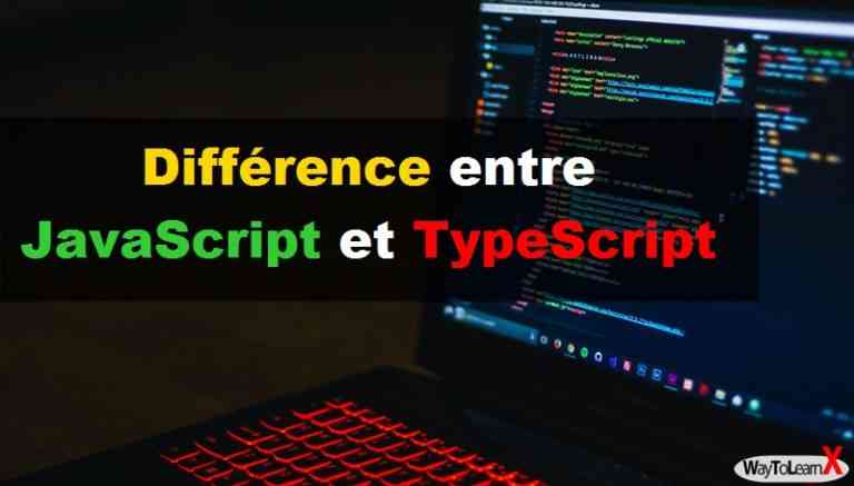 Différence entre JavaScript et jQuery - WayToLearnX