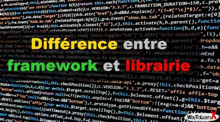 Différence entre HTML5 et HTML - WayToLearnX