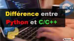 Différence entre Python et C/C++ - WayToLearnX