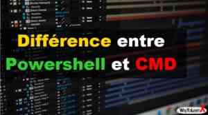 Différence entre Powershell et CMD - WayToLearnX