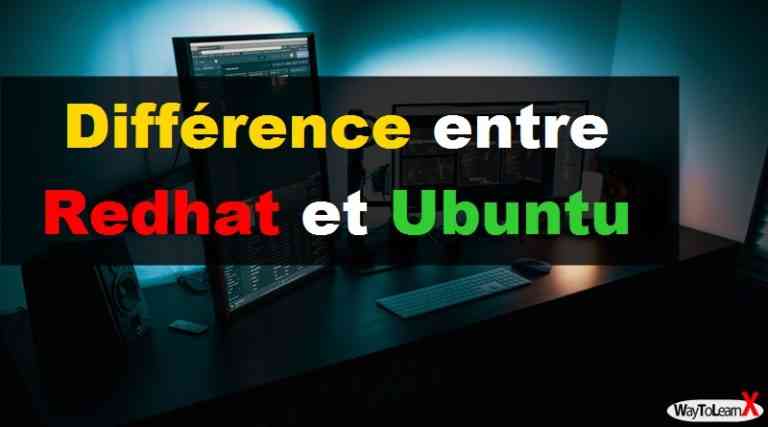 Différence entre Redhat et Debian - WayToLearnX Différence entre Redhat et Debian - WayToLearnX