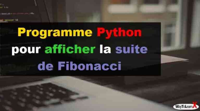 Programme Python Pour Afficher Tous Les Nombres Premiers Dun