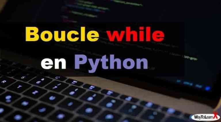 Break et Continue en Python - WayToLearnX Break et Continue en Python - WayToLearnX