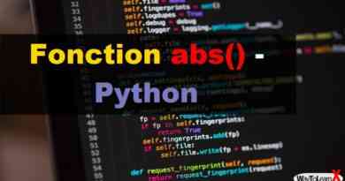 Fonction input() - Python - WayToLearnX
