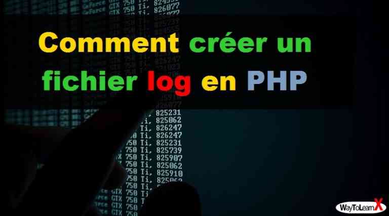 Les fonctions en PHP - WayToLearnX