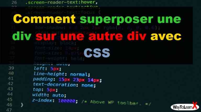 Comment redimensionner une image en background avec CSS - WayToLearnX