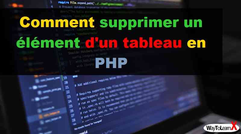 supprimer un element du tableau en c