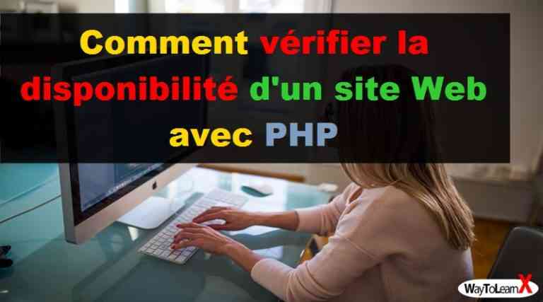 Comment vérifier si une url est valide en PHP - WayToLearnX