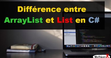 Différence entre C++ et C# - WayToLearnX