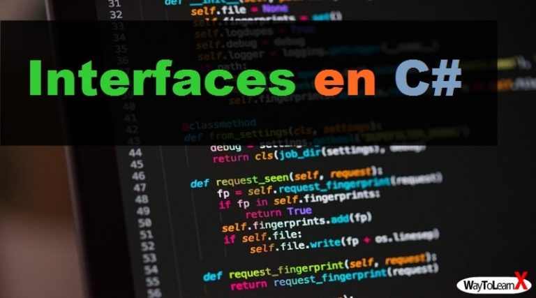 Les interfaces en C# - WayToLearnX