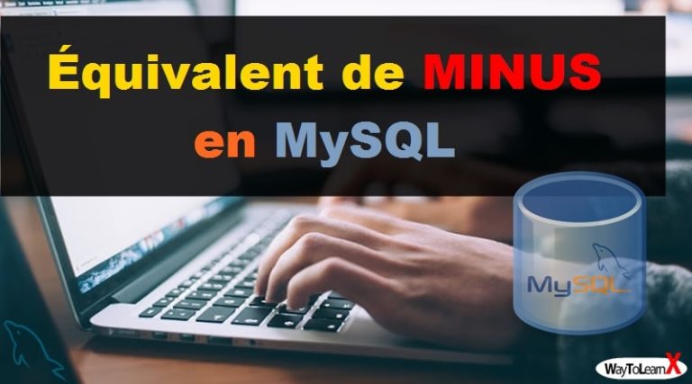 MySQL UNION - WayToLearnX