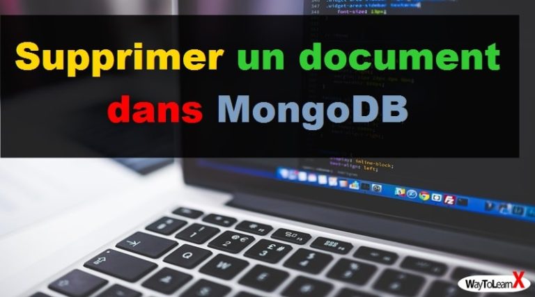 Lister les documents dans MongoDB - WayToLearnX