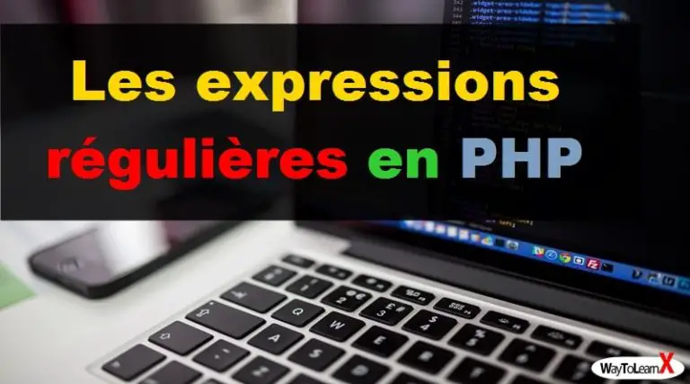 Les expressions régulières en PHP - WayToLearnX