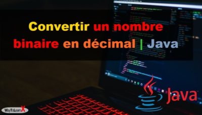 Convertir un nombre décimal en hexadécimal | Java - WayToLearnX