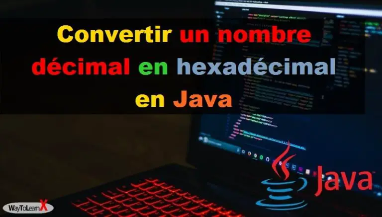Convertir décimal en octal | Java - WayToLearnX