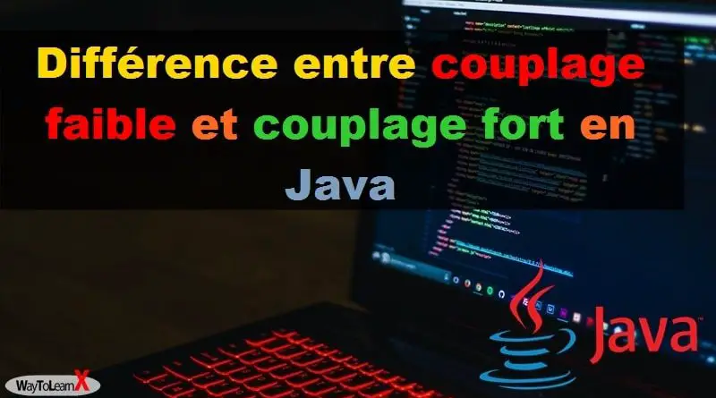 Différence entre couplage faible et couplage fort en Java - WayToLearnX