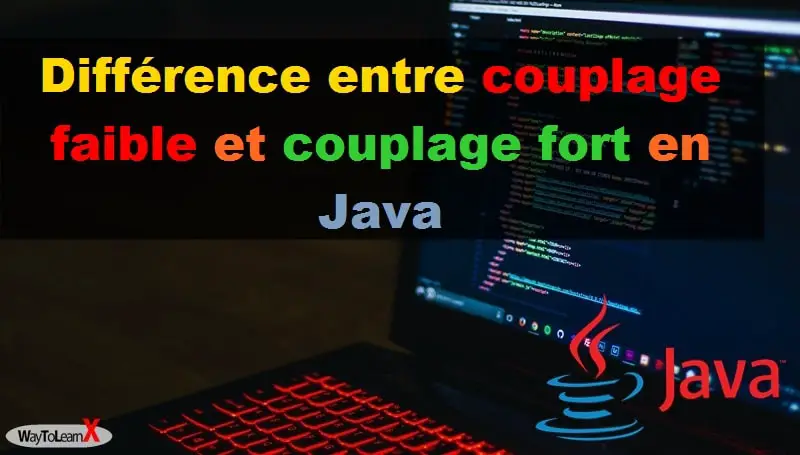 Différence entre couplage faible et couplage fort en Java - WayToLearnX