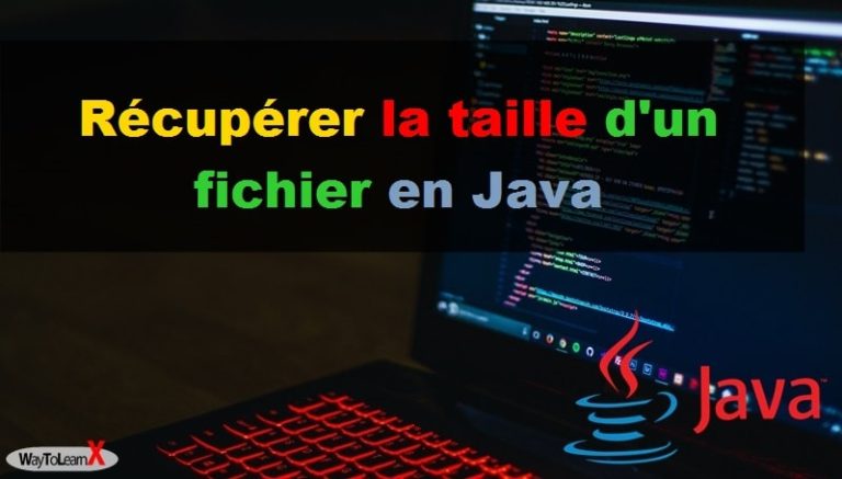 Tester si un fichier existe en Java - WayToLearnX
