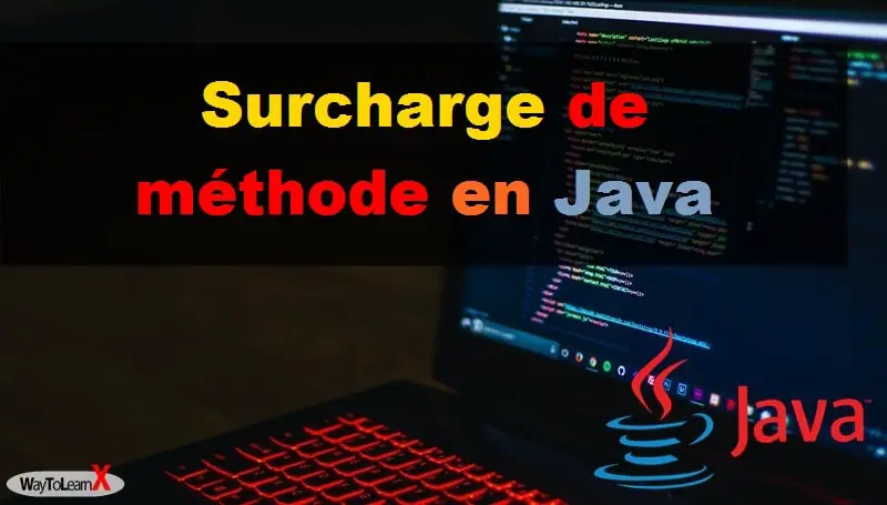 Surcharge de méthode en Java - WayToLearnX