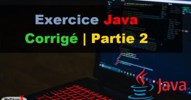 Exercices corrigés Java les classes et l'héritage - Partie 1 - WayToLearnX