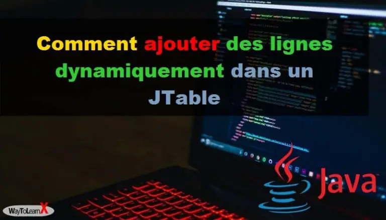 Comment Insérer Un Checkbox Dans Un Jtable Waytolearnx