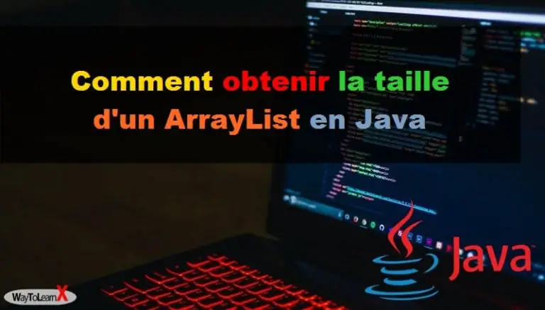 Comment parcourir une Hashmap en Java - WayToLearnX