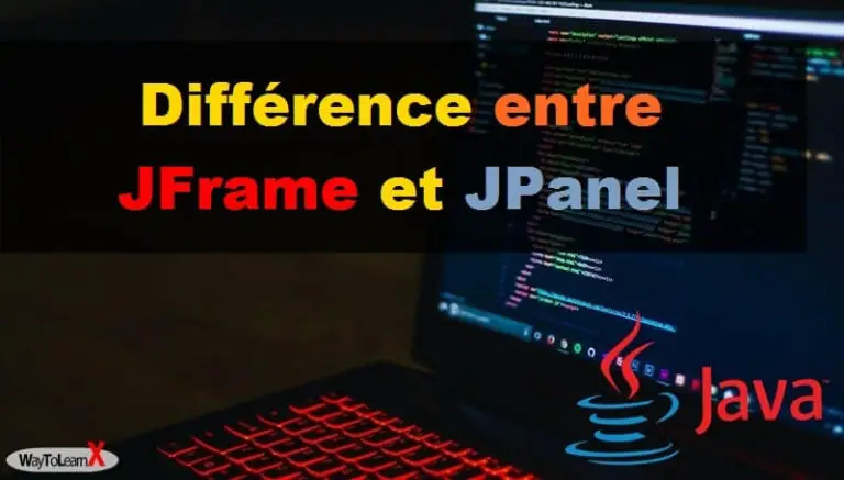Différence entre Swing et AWT | Java - WayToLearnX