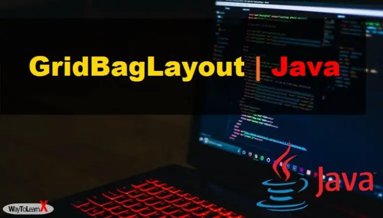CardLayout | Java Swing - WayToLearnX