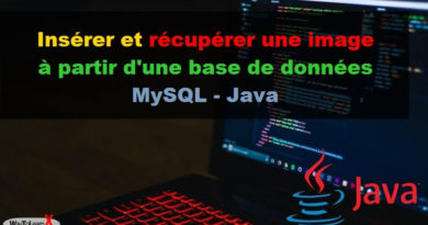 Connexion à une base de données MySQL avec JDBC - Java - WayToLearnX