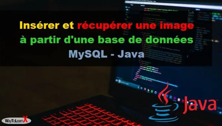 Remplir une JTable a partir d'une Base de données - WayToLearnX
