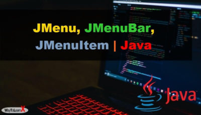 JComboBox | Java Swing - WayToLearnX