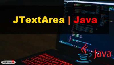 JTextField | Java Swing - WayToLearnX