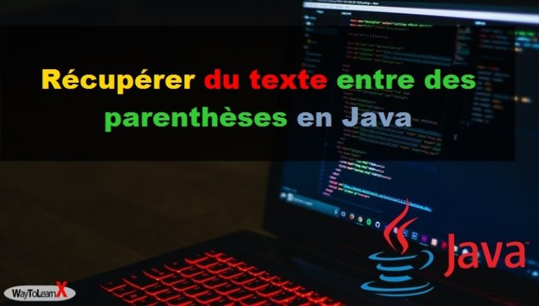 Les constructeurs en Java - WayToLearnX