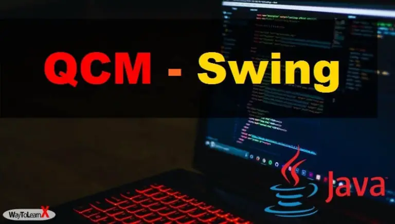 QCM Java - Les collections - Partie 4 - WayToLearnX