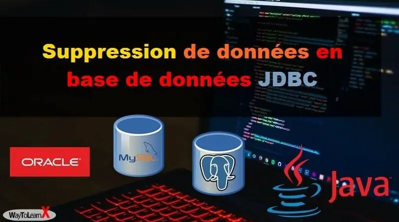 Suppression de données en base de données - DELETE | JDBC - Java ...