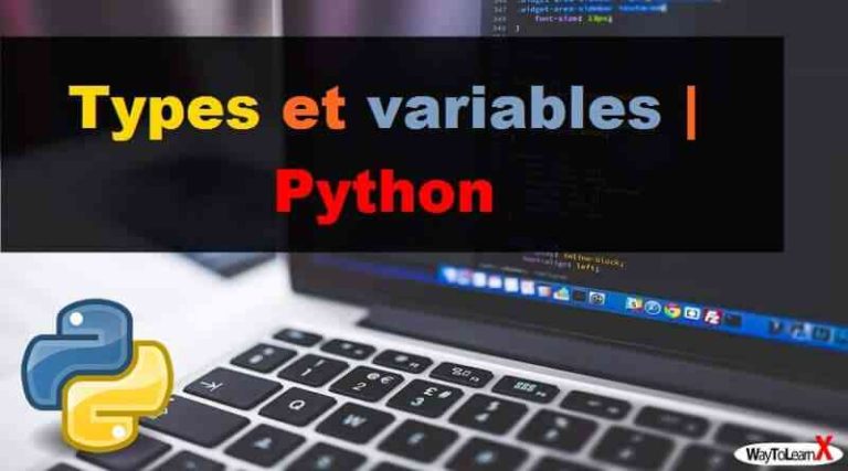 Types et variables | Python - WayToLearnX
