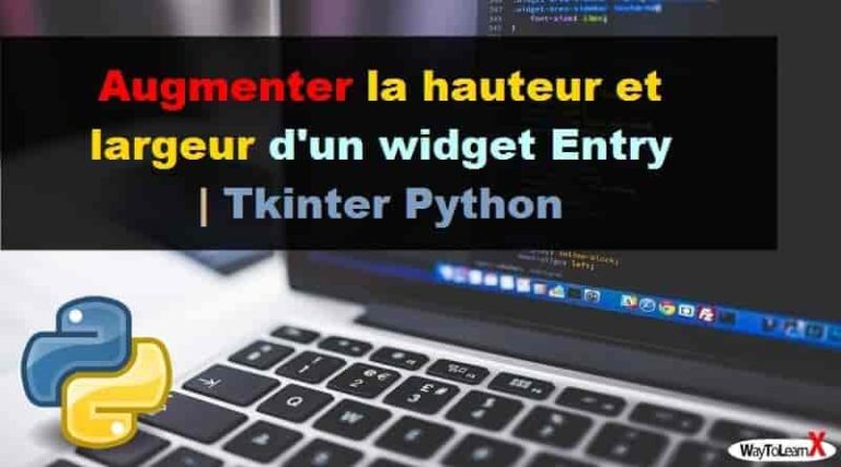 Comment effacer le contenu d'un widget Text - Tkinter Python - WayToLearnX