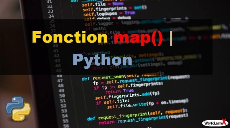 Fonction map() – Python - WayToLearnX