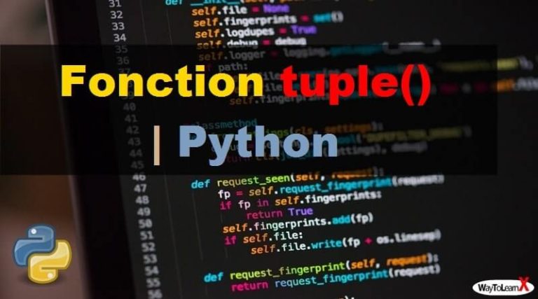 Fonction set() – Python - WayToLearnX