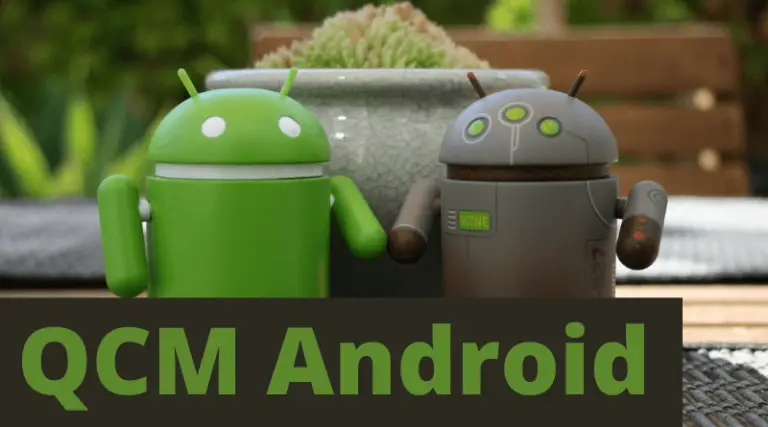 QCM Android Corrigé - Partie 3 - WayToLearnX