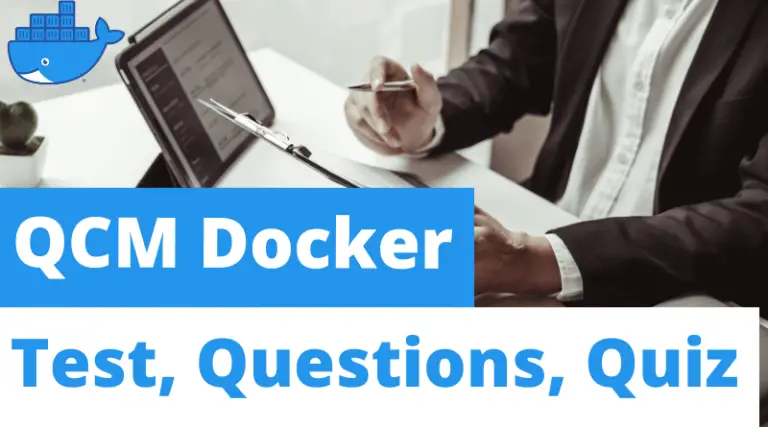 QCM sur Docker | Exercices, Questions, Quiz - Partie 4 - WayToLearnX