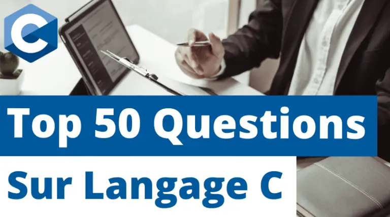 QCM Langage C - WayToLearnX