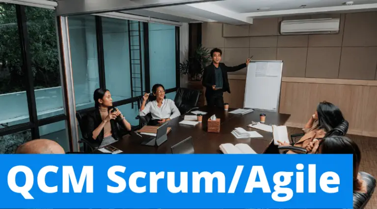 QCM Scrum/Agile Corrigé - Partie 4 - WayToLearnX